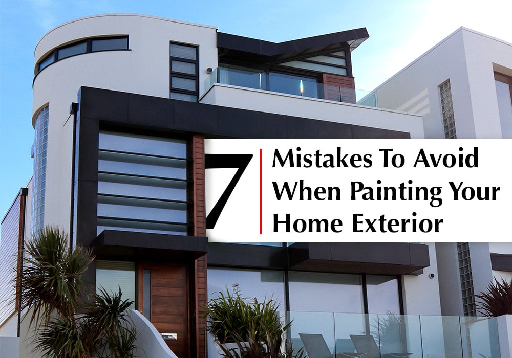 7 Mistakes To Avoid When Painting Your Home Exterior in Torrey ...