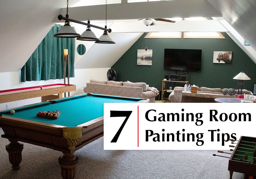 7 Gaming Room Painting Tips To Use in Torrey Highlands, CA - Peek ...